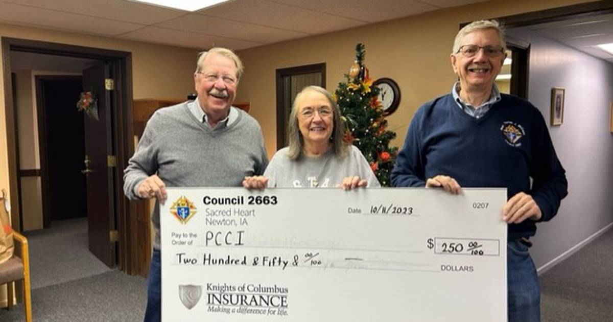 PCCI receives donation – Newton Daily News