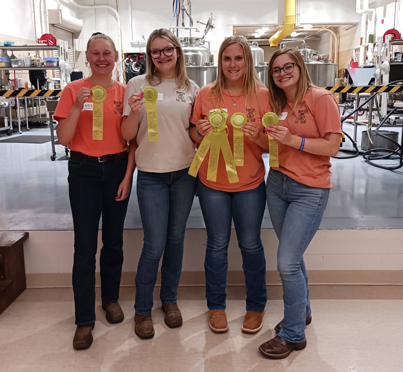 Newton FFA competes in Food Science CDE – Newton Daily News