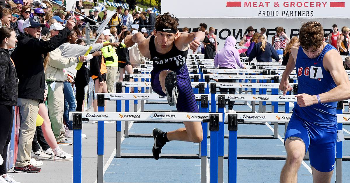 Rainsbarger, Clapper lead Baxter boys at state meet – Newton Daily News