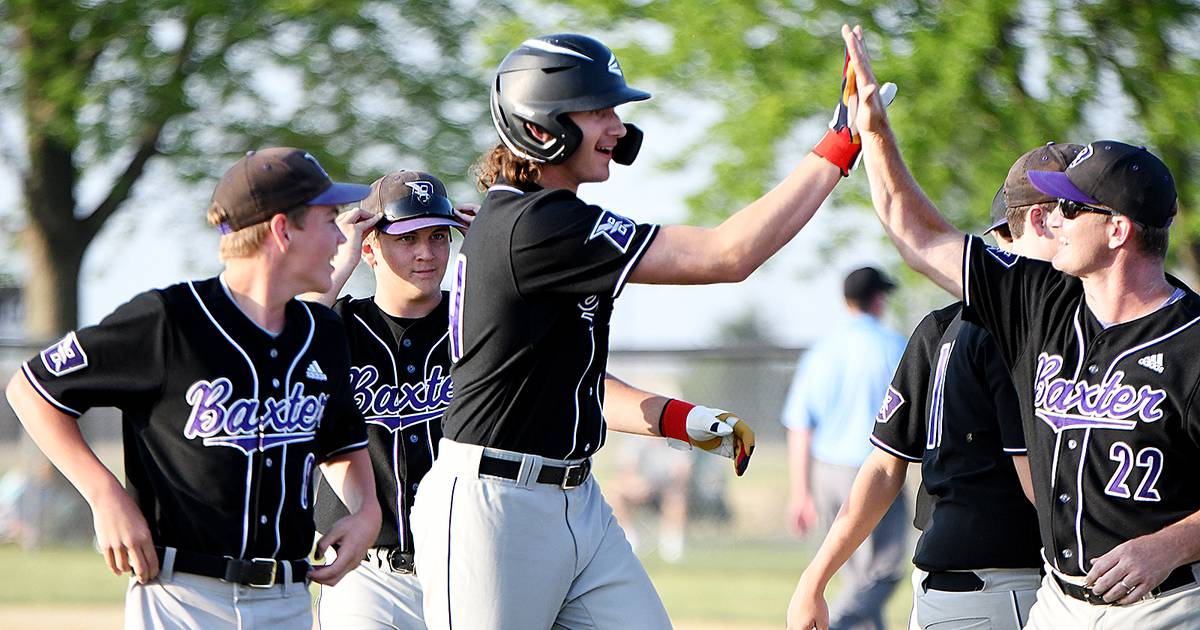 Baxter baseball rallies past rival Colo-NESCO – Newton Daily News