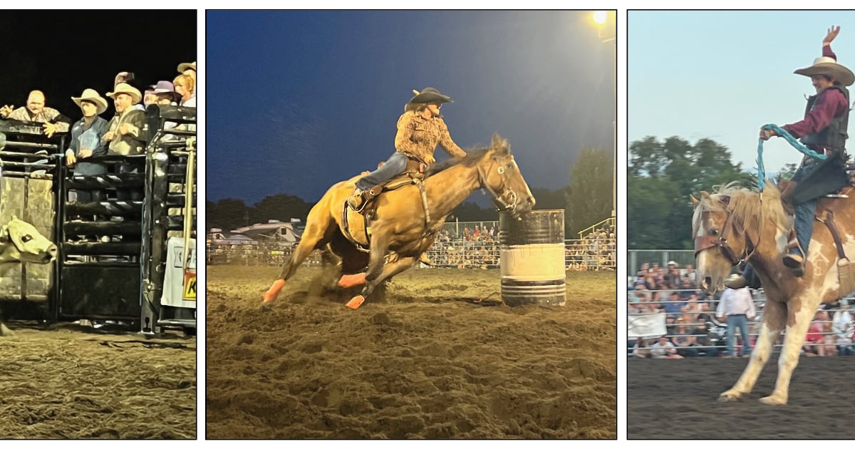 RIP-ROARING COUNTY FAIR RODEO – Newton Daily News